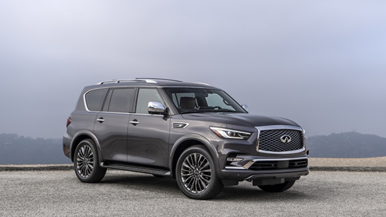 Prices and Specifications for Infiniti QX80 Luxe Sensory 7 Seater 2023 in UAE | Autopediame